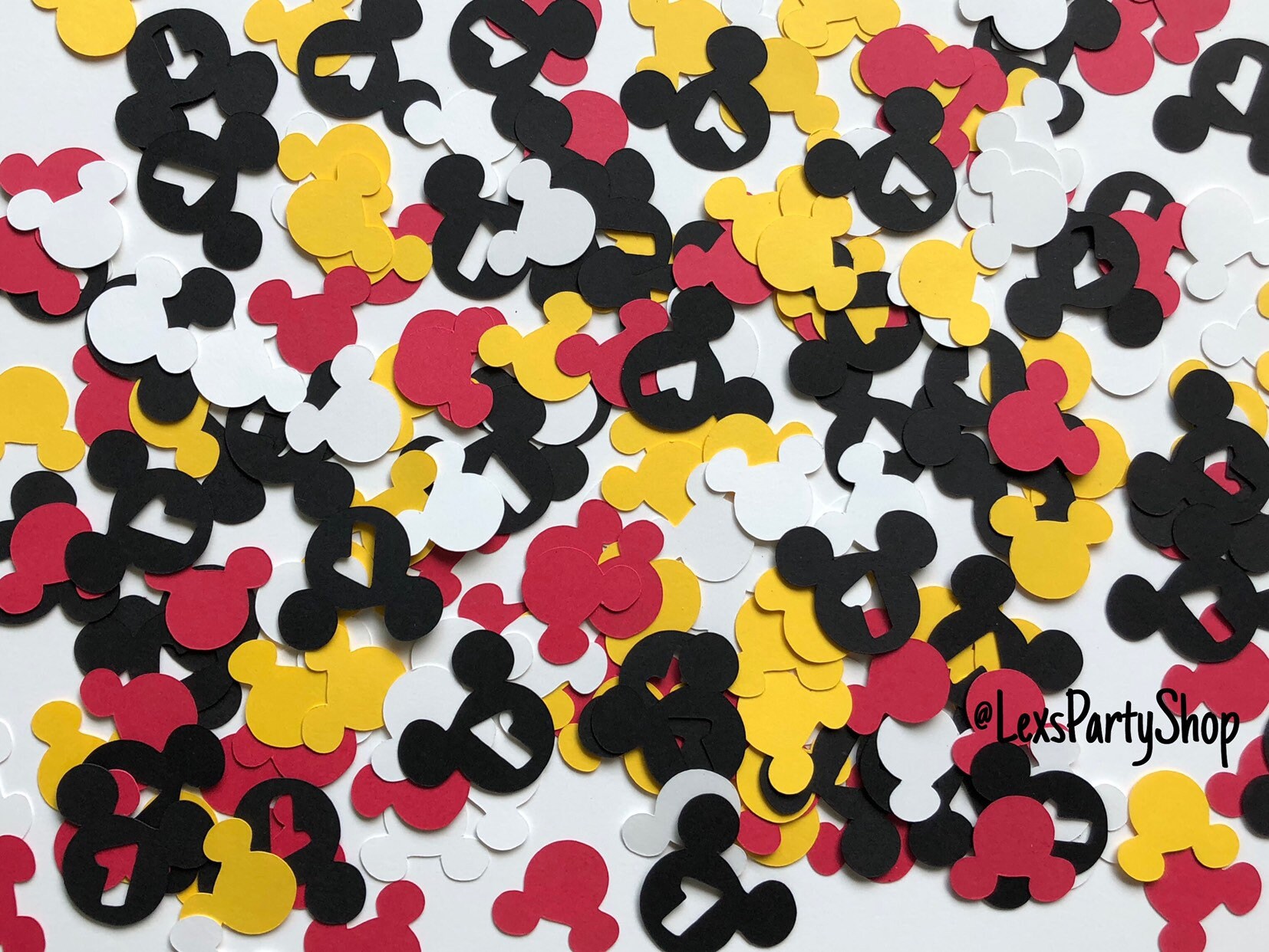 Mickey Mouse Confetti 200 Pieces | Etsy