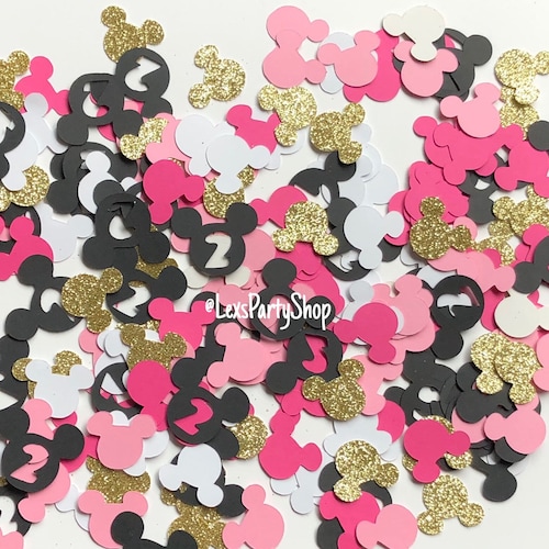 Minnie Mouse Confetti: Third Birthday Confetti - Etsy