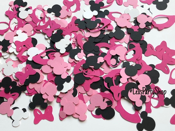 Minnie Mouse Confetti Pack: 300 Disney Minnie Mouse Custom - Etsy