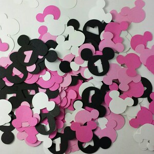 Minnie Mouse Confetti, Minnie Mouse Birthday Confetti, Minnie Mouse ...