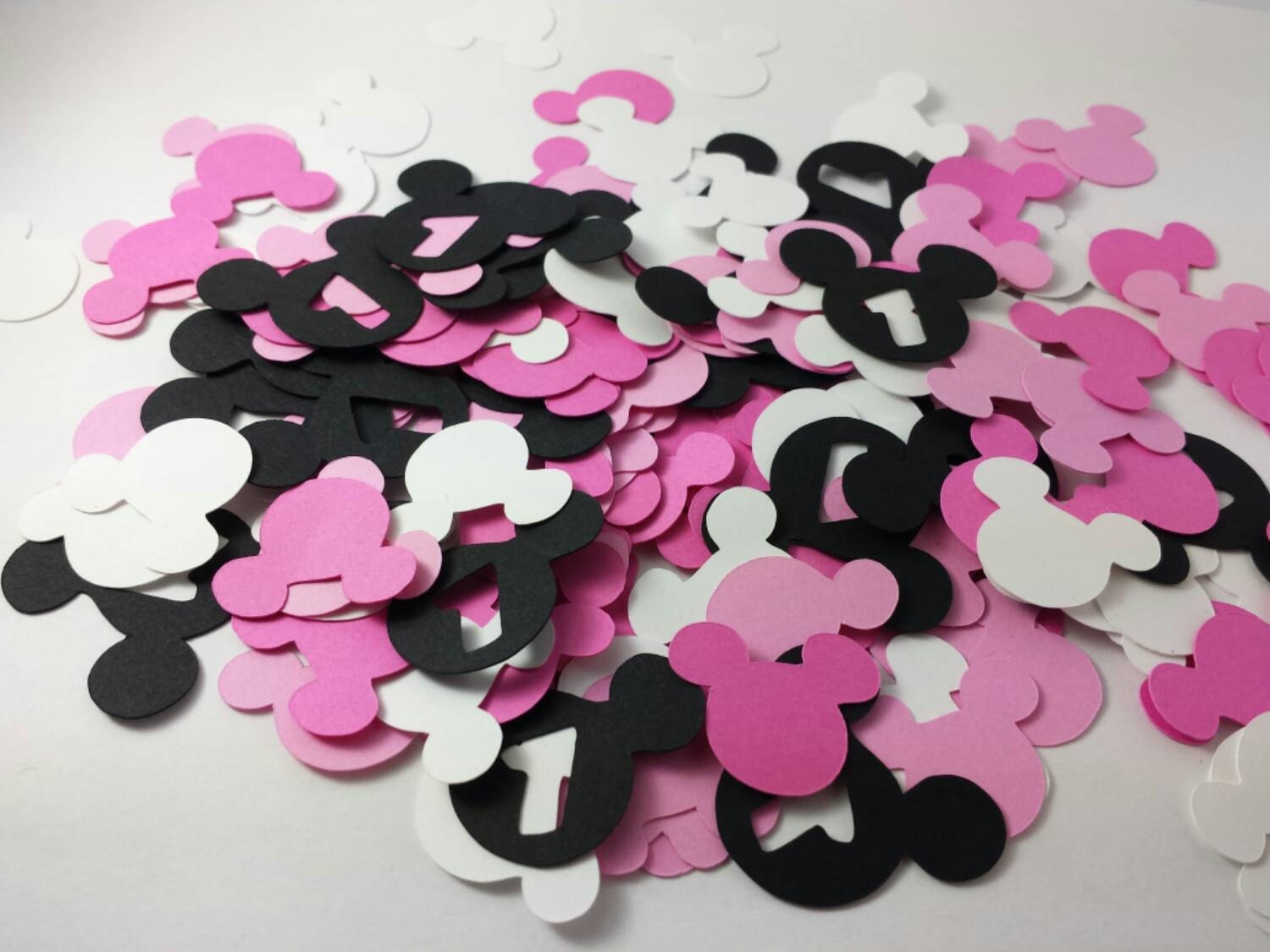 Minnie Mouse Confetti Minnie Mouse Birthday Confetti Minnie - Etsy