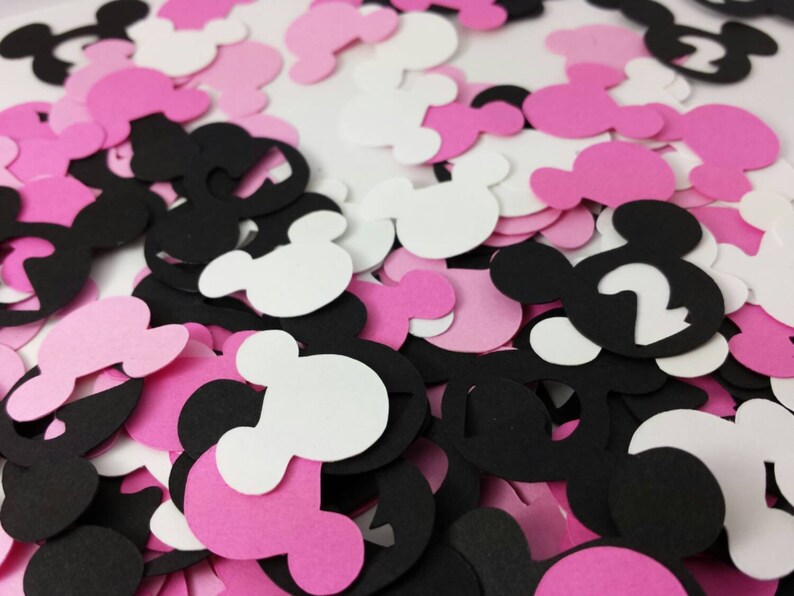 Minnie Mouse 2nd Birthday Confetti Packs - Etsy