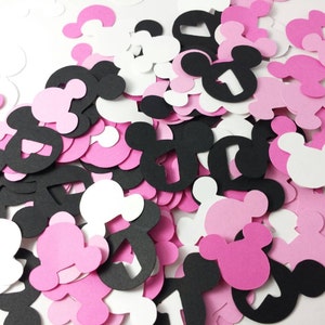 Minnie Mouse Confetti, Minnie Mouse Birthday Confetti, Minnie Mouse ...