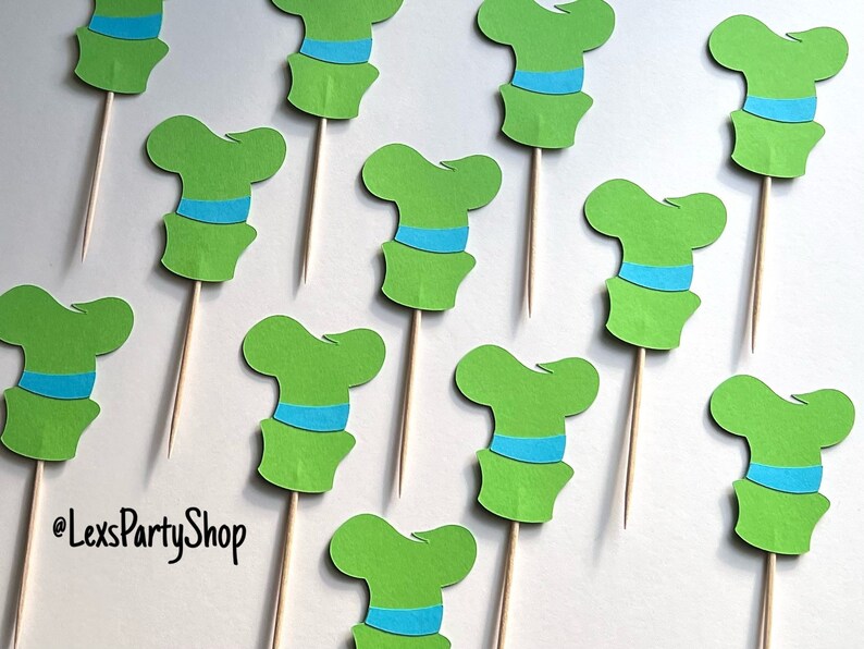 Goofy Cupcake Toppers Goofy Cupcake Picks Goofy Party Theme - Etsy