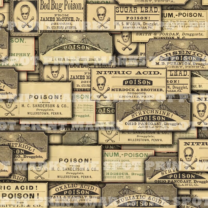 Old Pharmacy Labels - Etsy