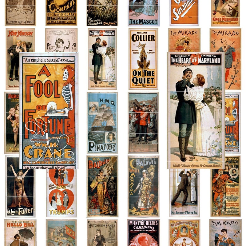 Vintage Magic Poster - Etsy