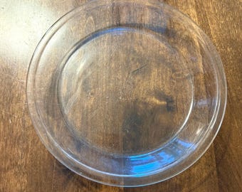 Vintage Pyrex Clear Glass Pie Plate - Etsy