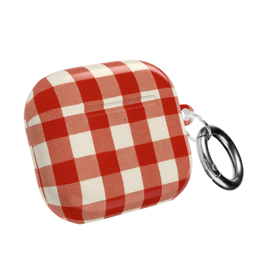 Red Gingham AirPod Pro Case: Polycarbonate Protective Cover - Etsy