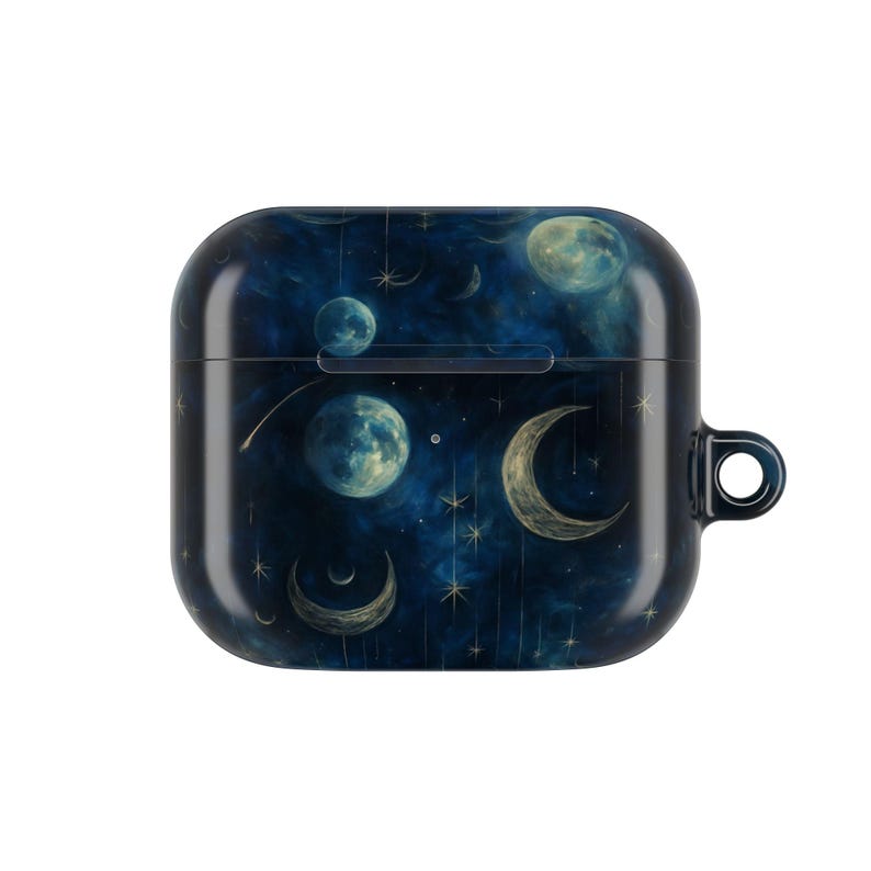 Celestial AirPod Case: Moon & Stars Design - Space Lover Gift - Etsy