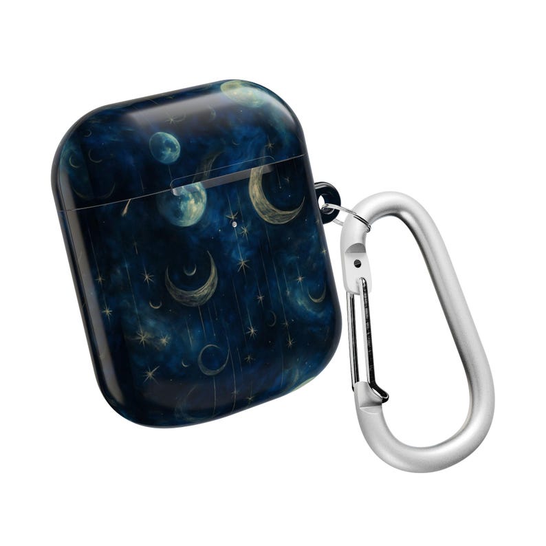 Celestial AirPod Case: Moon & Stars Design - Space Lover Gift - Etsy
