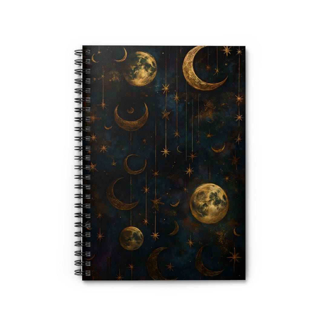 Celestial Cottagecore Notebook: Moon & Stars Journal (6x8 In - Etsy