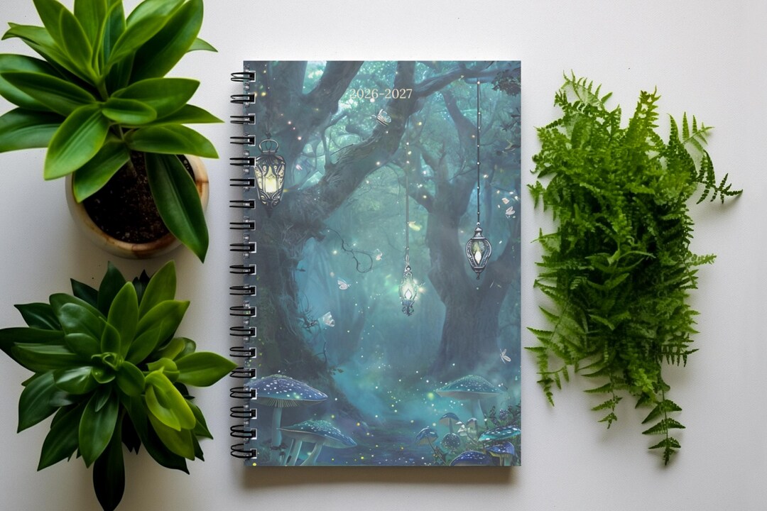 Enchanted Forest Planner 2026-2027 5.5 X 8.5 - Etsy