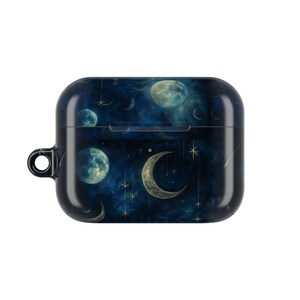 Celestial AirPod Case: Moon & Stars Design - Space Lover Gift - Etsy