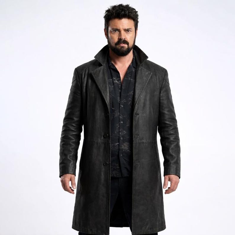 Billy Butcher Boys S5 Cosplay Coat : Karl Urban Leather Trench Coat - Etsy