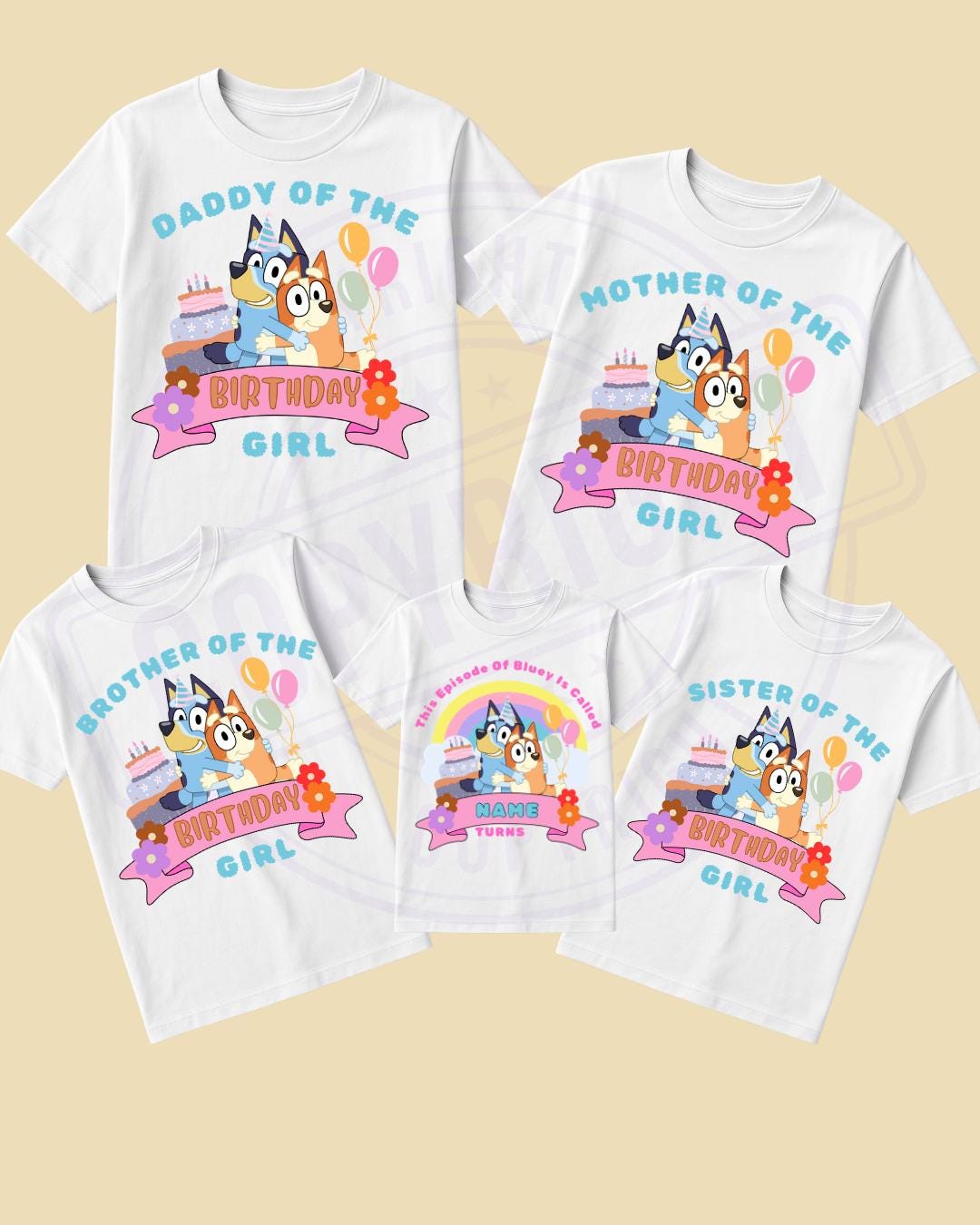 Bluey Girl Design: Bluey (digital Download, PDF File) - Etsy Canada
