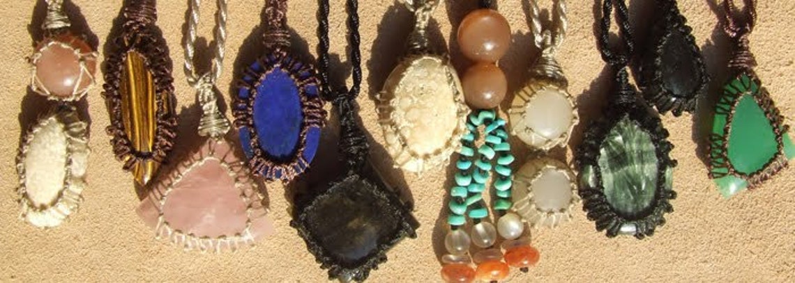 Tutorial Macrame Stone / Macrame Stone Tying / Macramedamare - Etsy