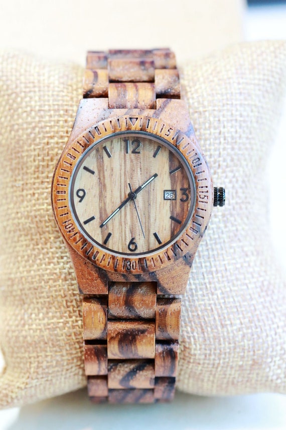 Personalized Women's Wood Watch Bridesmaids GiftsWood | Etsy