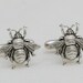 Bee Cufflinks Silver Plated Bees Vintage Inspired Style Gothic | Etsy
