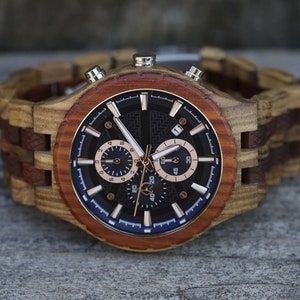 Personalized Wooden Watch,wood Watch, Wooden Watch,,wood Watch Men,mens ...