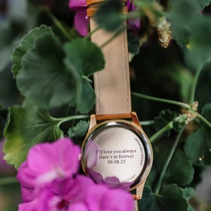 Watch,custom Engraved Personalized Mens Gold Wrist Watch, Groomsmen ...