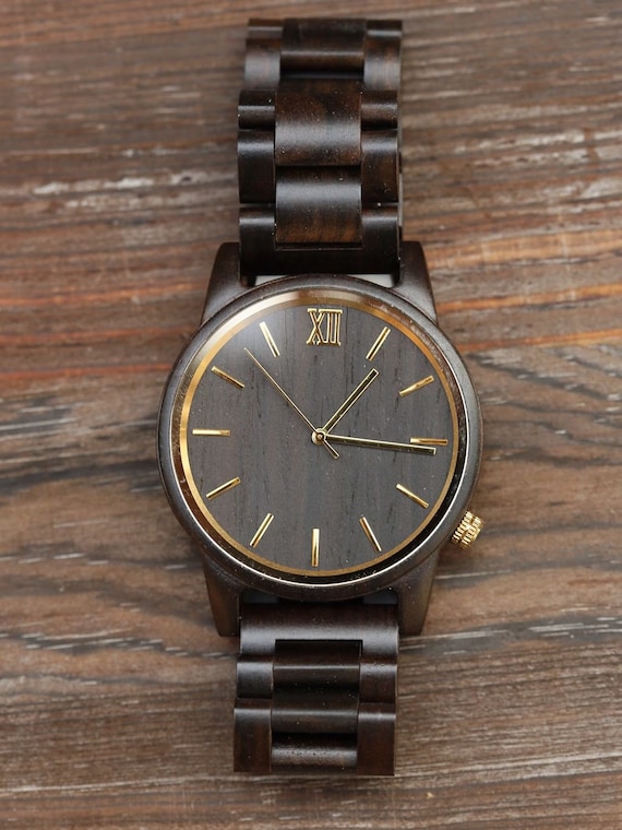 Wood Watch Wooden Watchpersonalized Wood Watchwood Watch | Etsy