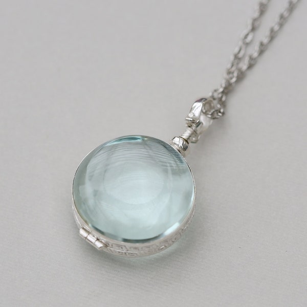 Glass Locket - Etsy