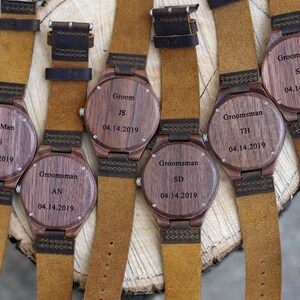Wood Watch,personalized Wooden Watch, Personalized Wood Watch, Engraved ...