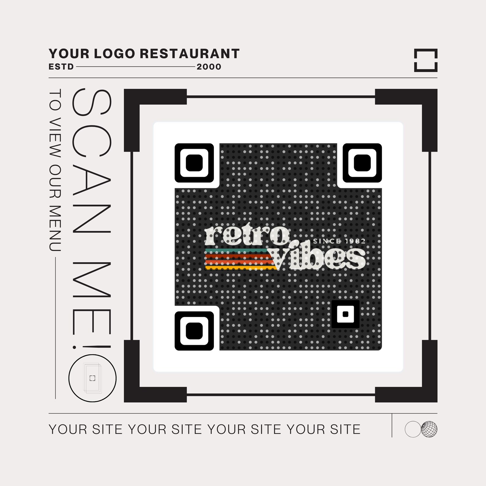 Custom Branded QR Code Generator: Logo Integration, Small Business - Etsy