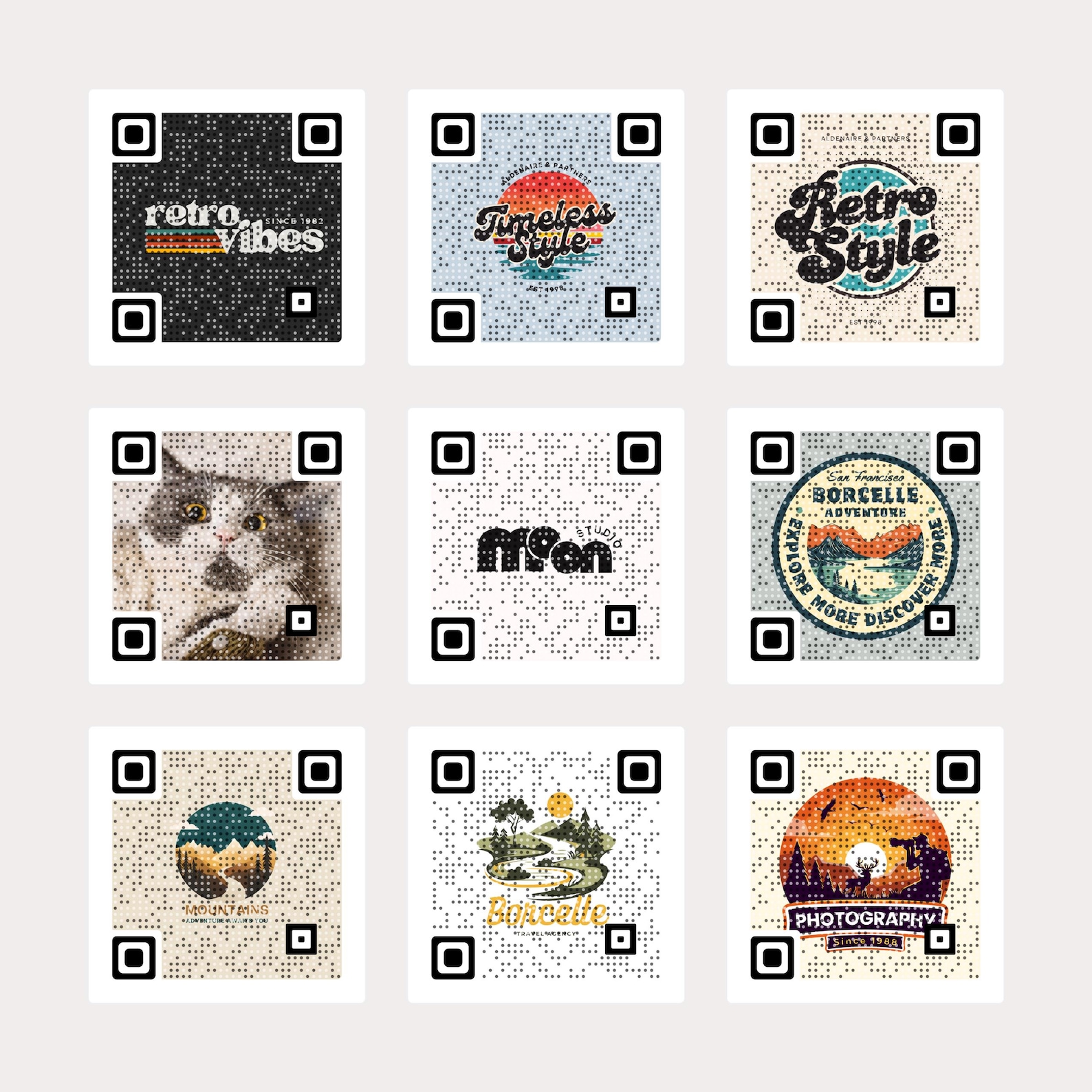 Custom Branded QR Code Generator: Logo Integration, Small Business - Etsy