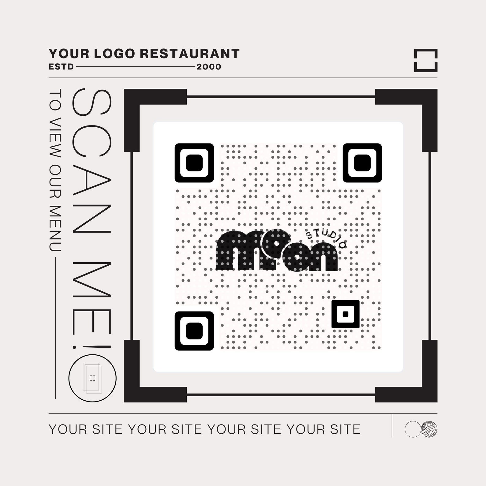 Custom Branded QR Code Generator: Logo Integration, Small Business - Etsy