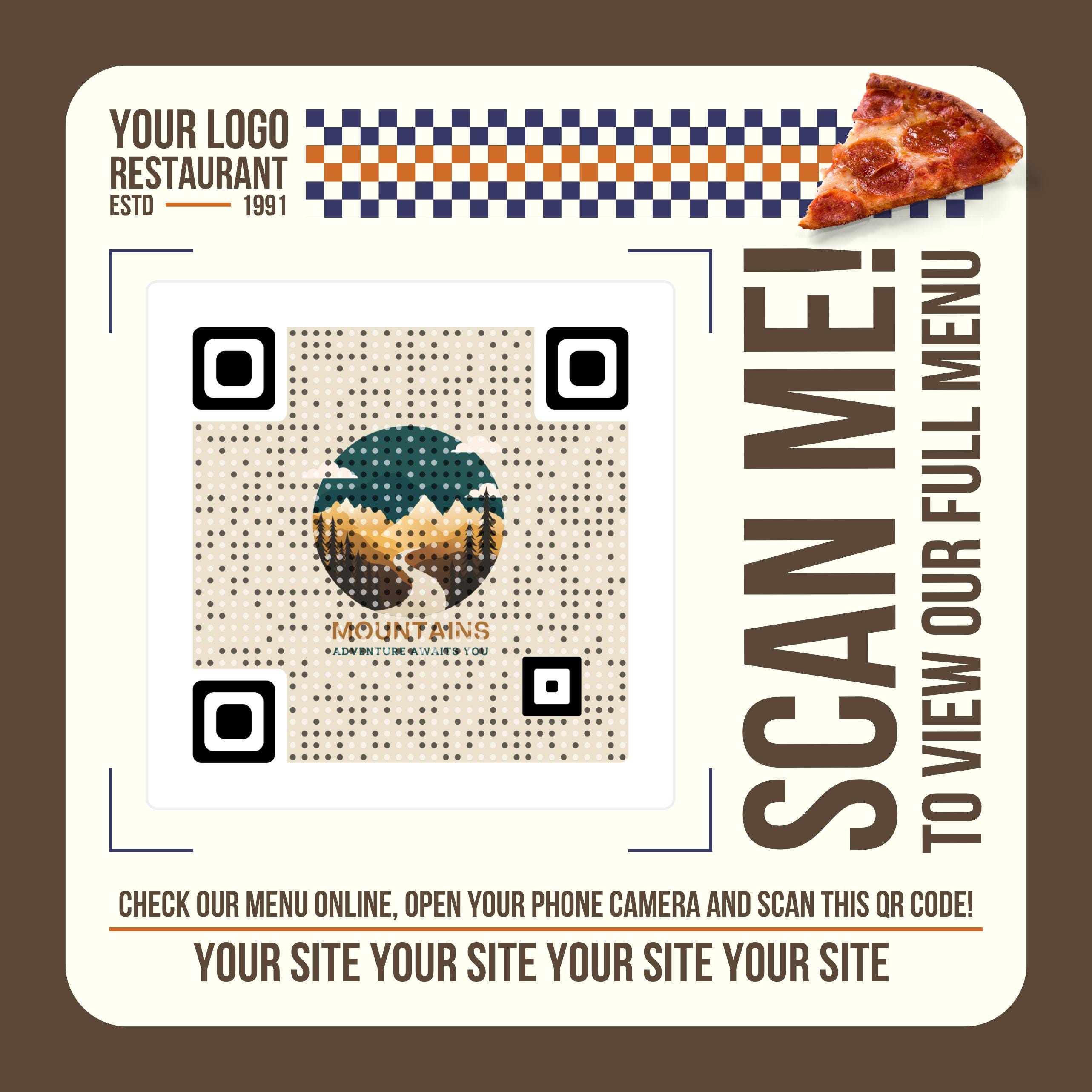 Custom Branded QR Code Generator: Logo Integration, Small Business - Etsy