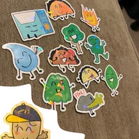The Legend Pt.1 Mini Sticker Sheet - Etsy