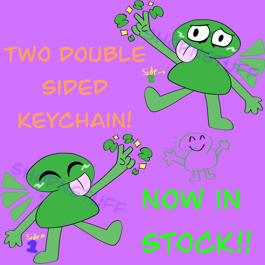 Two Double Sided Keychain!!!! Tpot-xfohv - Etsy