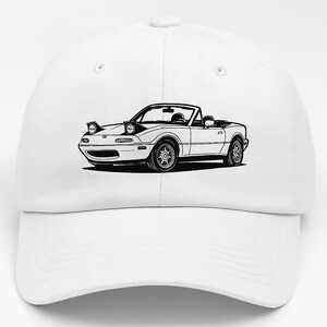 Mazda MX-5 Miata NA Vector Clipart — Png, Svg, PDF Digital Download ...