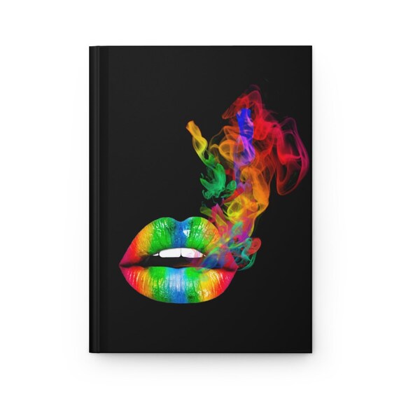 Colorful Smoke Lips