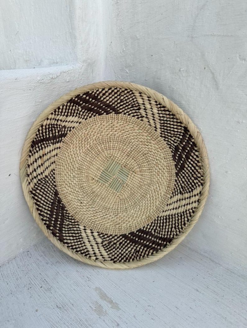 Binga Basket - African Woven Basket - Sweet Grass Basket - African Wall ...