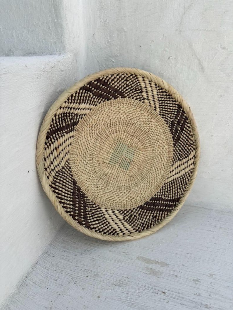 Binga Basket - African Woven Basket - Sweet Grass Basket - African Wall ...