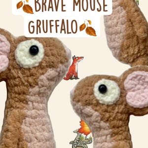 Gruffalo Mouse Crochet Pattern (tiktok Viral) - Etsy