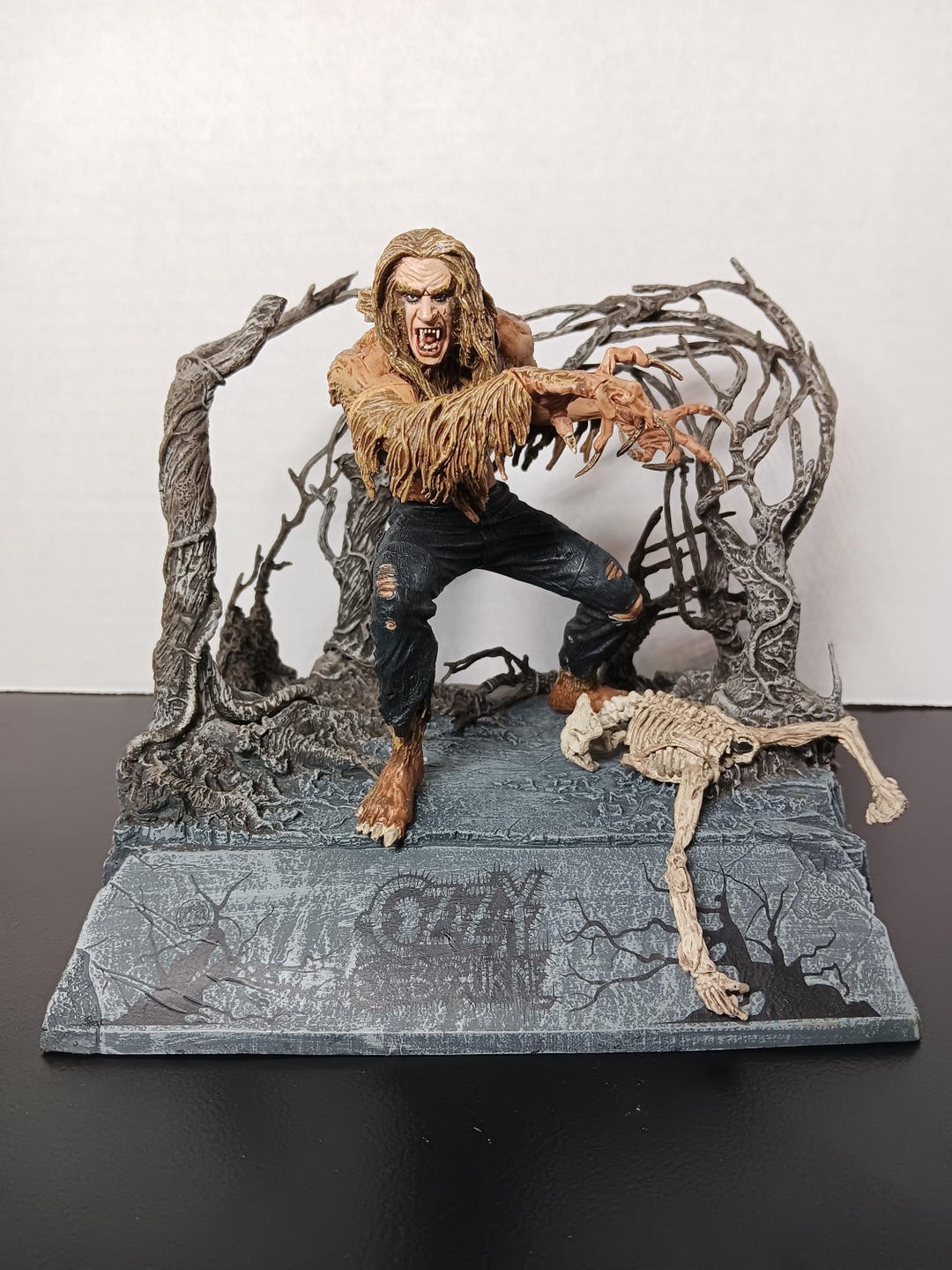 Ozzy Osbourne Bark at the Moon Music Figure Statue Figurine 2004 ...