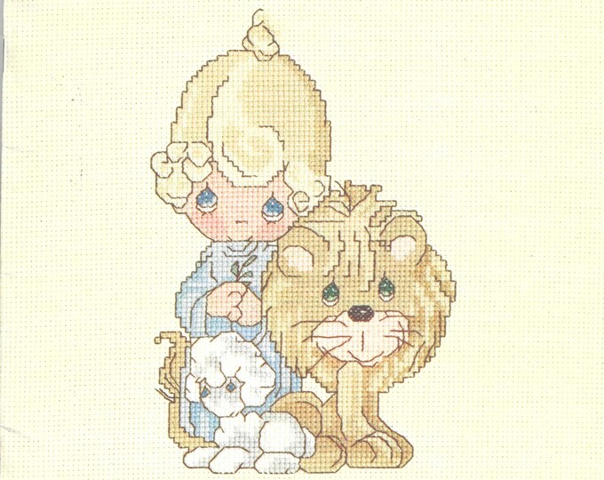 Vintage Precious Moments Cross-stitch Book 4 - Etsy