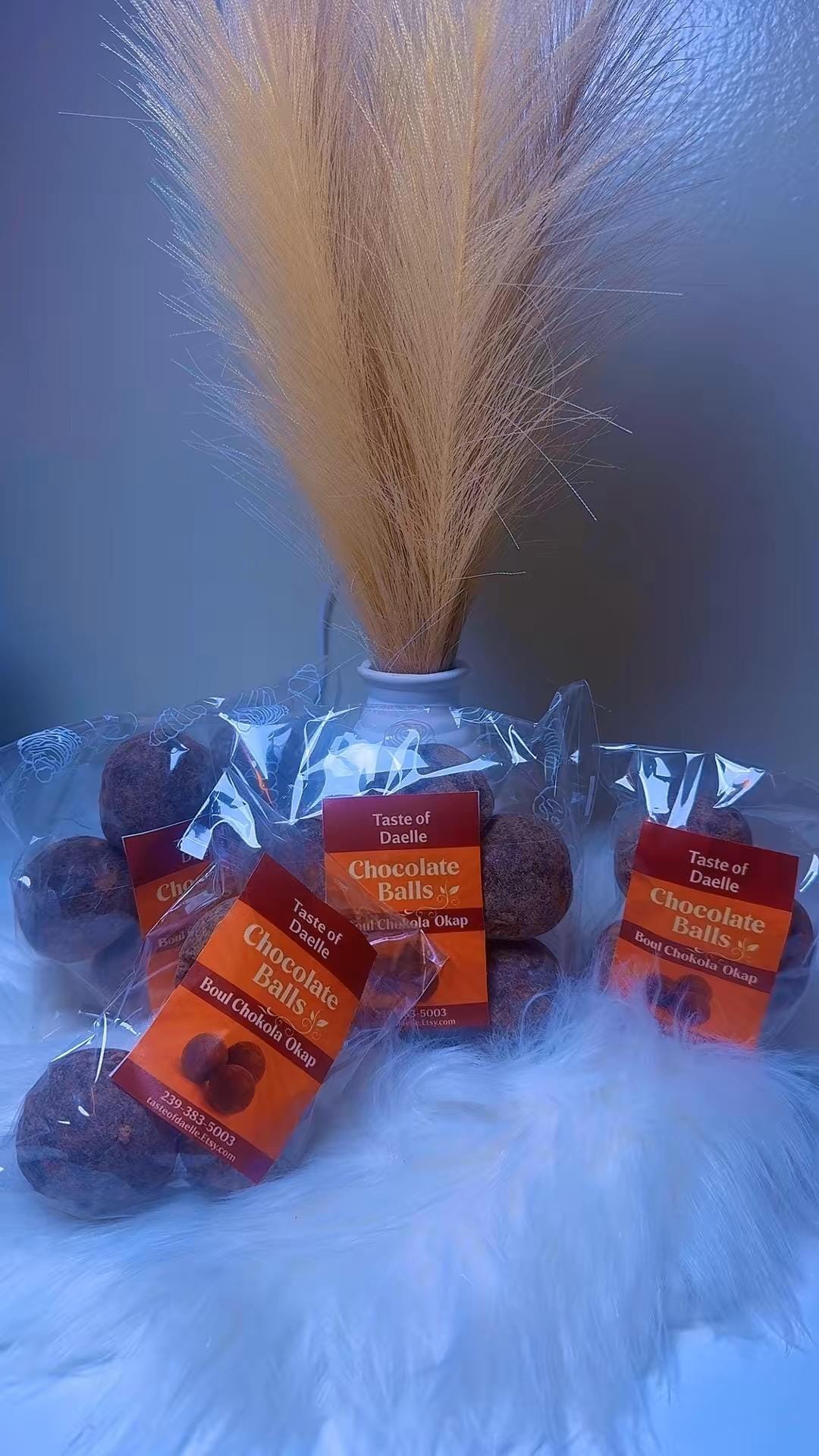 Taste of Daelle Boul Chokola Okap | Haitian Chocolate Balls | Authentic ...
