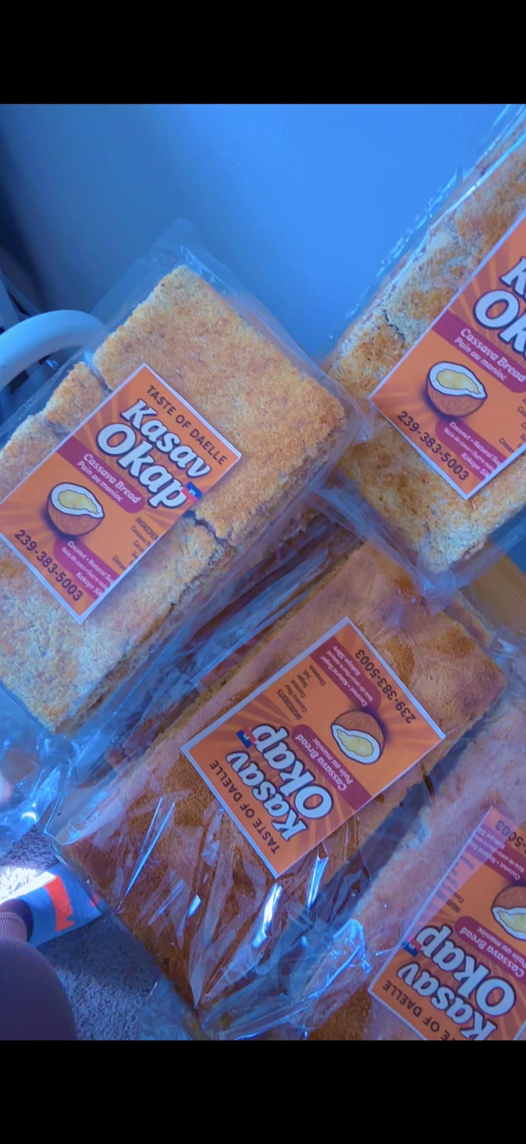 Haitian Cassava Bread – Taste of Daelle Kasav Okap | Traditional ...