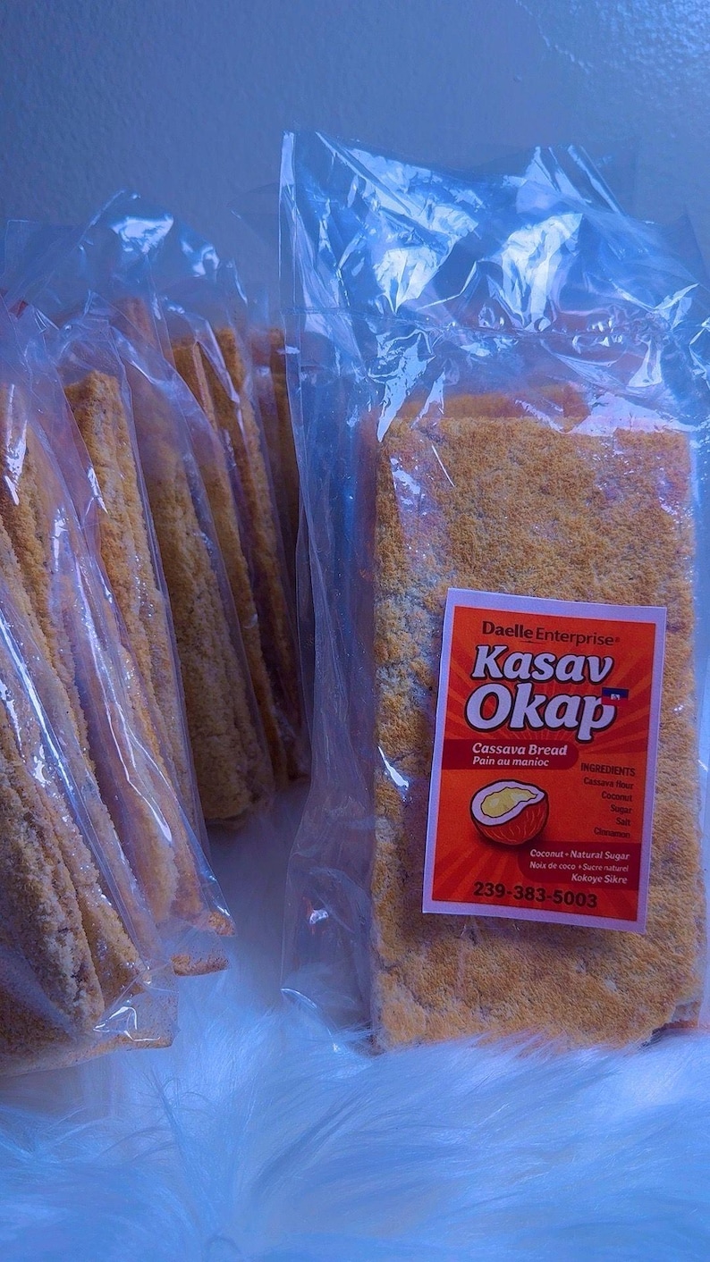 Haitian Cassava Bread – Daelle Enterprise Kasav Okap | Traditional ...