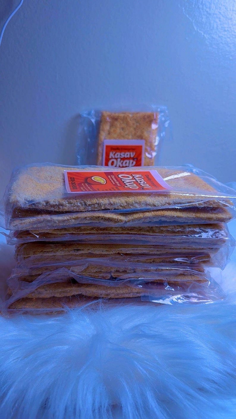 Haitian Cassava Bread – Daelle Enterprise Kasav Okap | Traditional ...