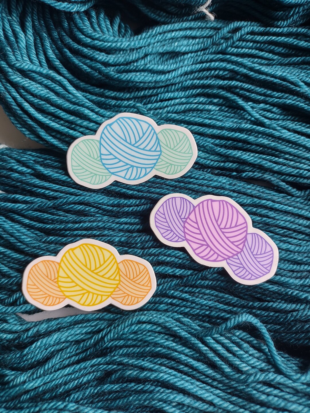 Yarn Sticker, Yarn Life Sticker, Bumper Sticker, Water Bottle Sticker ...