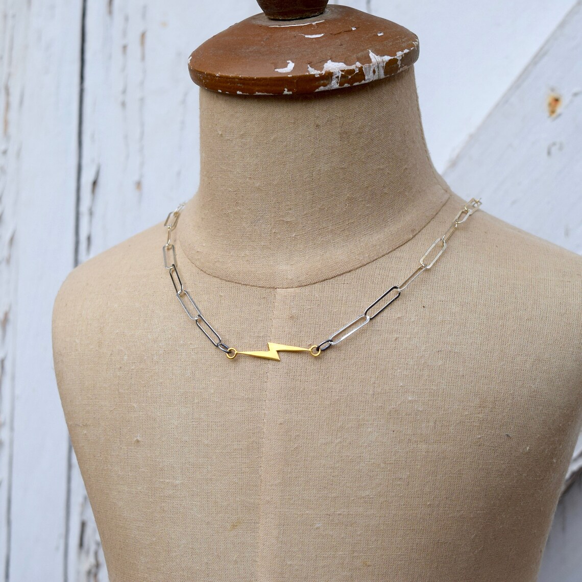 TCB Necklace - Gold Vermeil - Etsy