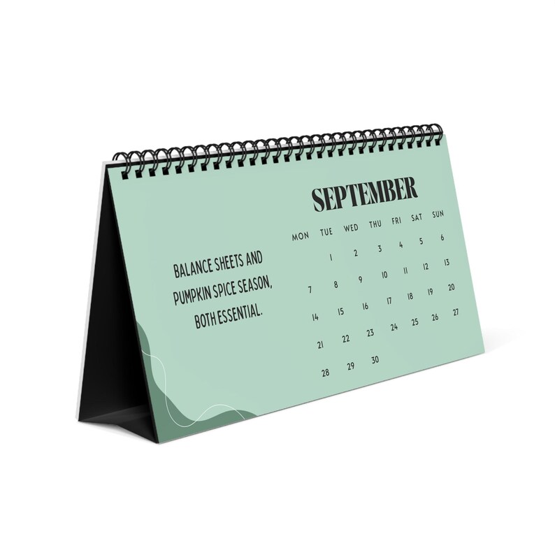 2026 Funny Accountant Desk Calendar – Custom Name Gift for Accountants ...
