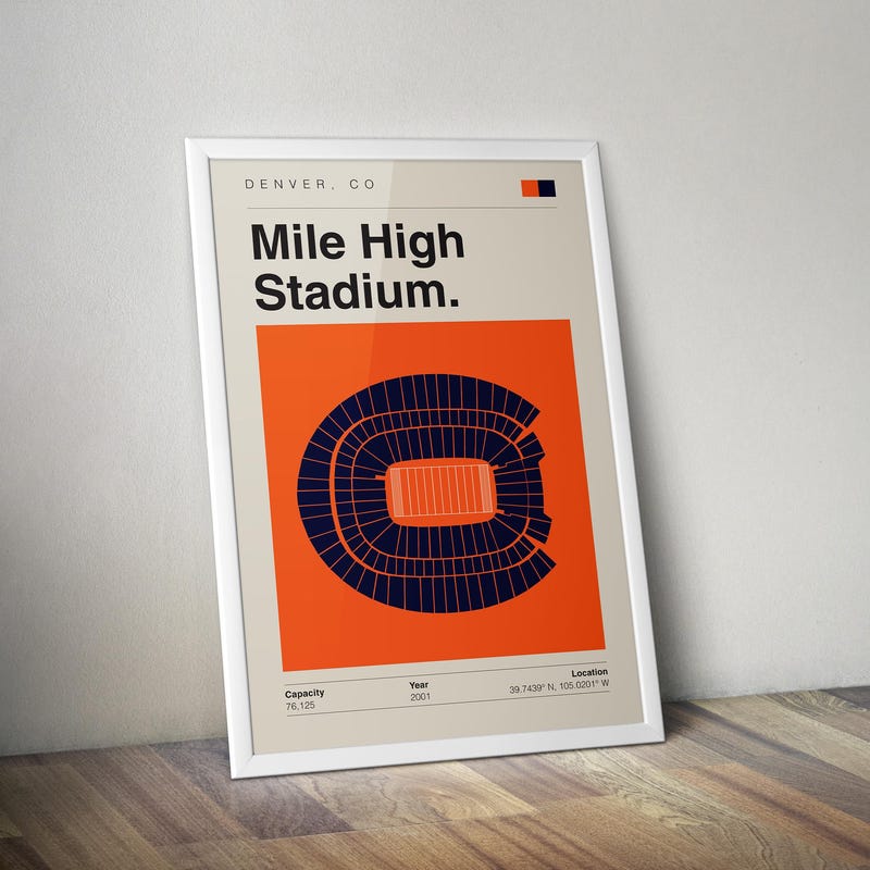 Denver Broncos Posters - Etsy