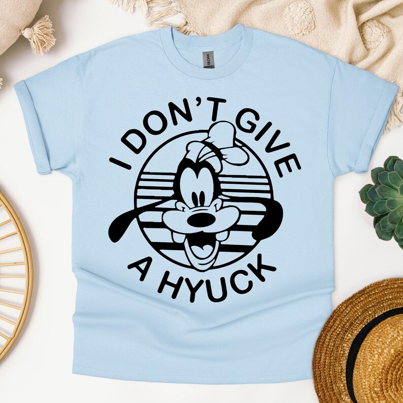 Disney A Goofy Movie Characters Group Retro Shirt, I Don't Give A Hyuck ...