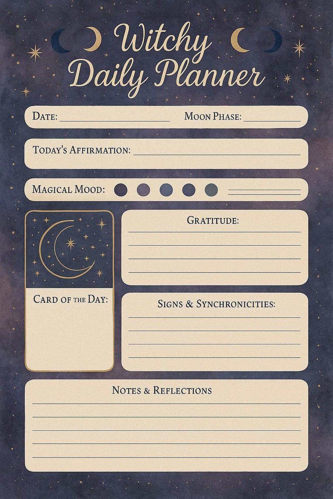 New Moon Intention Setting | Full Moon Release | Spell Log | Ritual ...